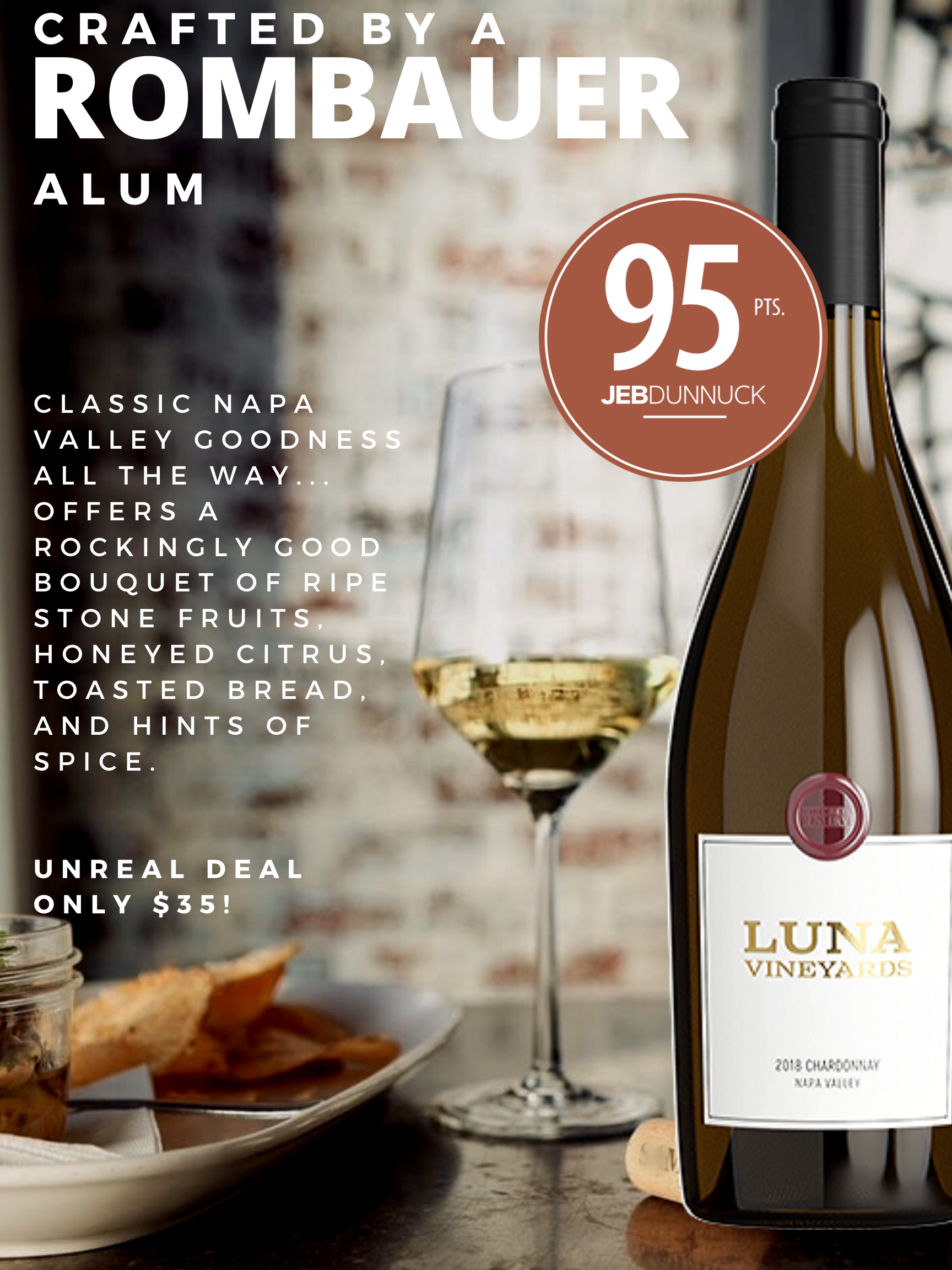 2018 Luna Vineyards Winemaker's Reserve Chardonnay | Wine Spectrum